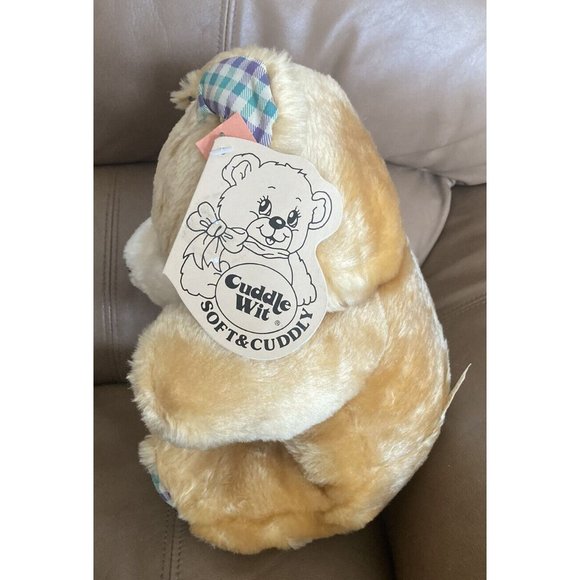 Cuddle Wit | Toys | Vintage 996 Cuddle Wit Tan Plush Teddy Bear 11 ...